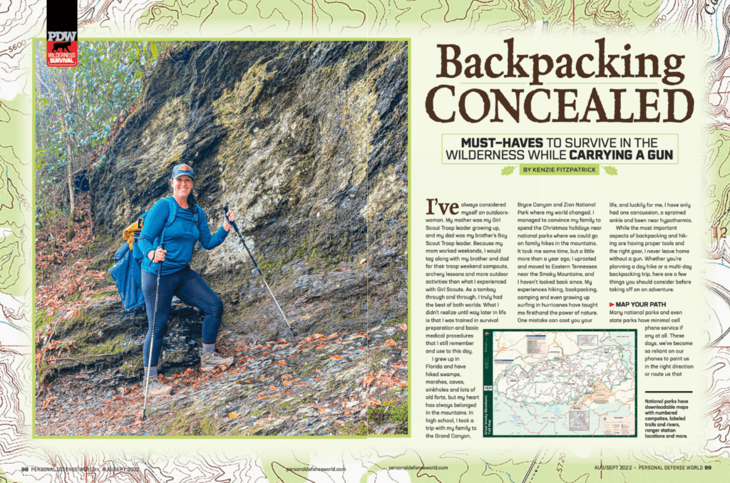 Backpacking Concealed: Must-Haves to Survive in the Wilderness While ...